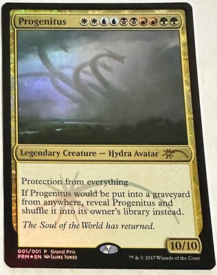 MTG - PROGENITUS - MYTHIC RARE - PROMO - NM - GRAND PRIX | eBay