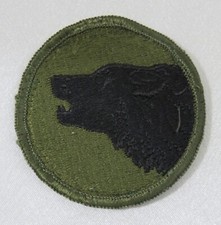 104th Training Division Army Reserve Howling Wolf Patch Patches for ...