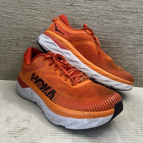 Size 12 - Hoka One One Bondi 7 Persimmon Orange 2020 for sale online | eBay