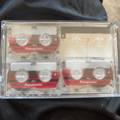 Panasonic MC60 Microcassette Tapes Pack Of 3 | eBay