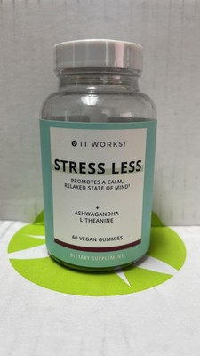 IT WORKS! STRESS LESS- ASHWAGANDHA GUMMIES | eBay