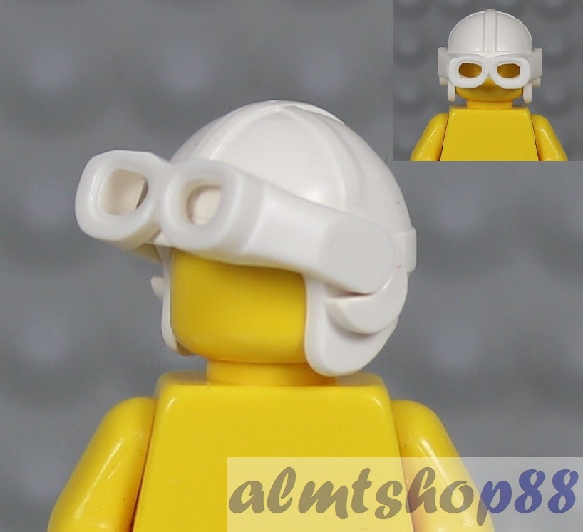 LEGO - Aviator Pilot Helmet - PICK YOUR COLORS - Goggles Hat Cap ...