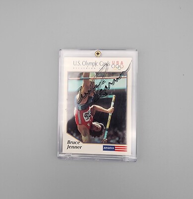 1991 Impel US Olympic Cards Bruce Jenner Decathalon Auto #5 | eBay