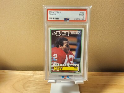 1983 Topps - #168 Ronnie Lott PSA 9 | eBay