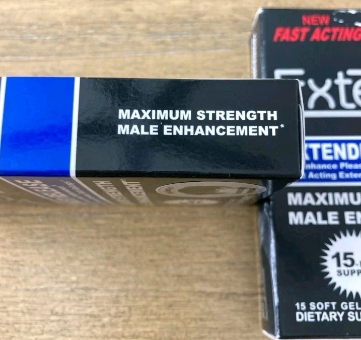 Lot of (2) Extenze Maximum Strength Extended Release 15 Soft Gelcaps ...