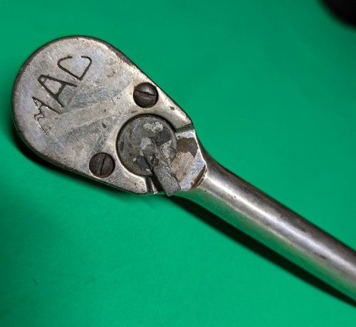 MAC tools 1/2" VR15 USA ratchet, decent condition probably needs a new ...