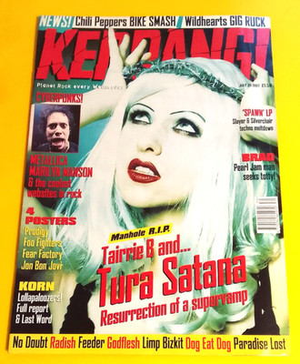 Kerrang! 658 July 26 1997 - Tura Satana, Korn, No Doubt, Radish, Feeder ...