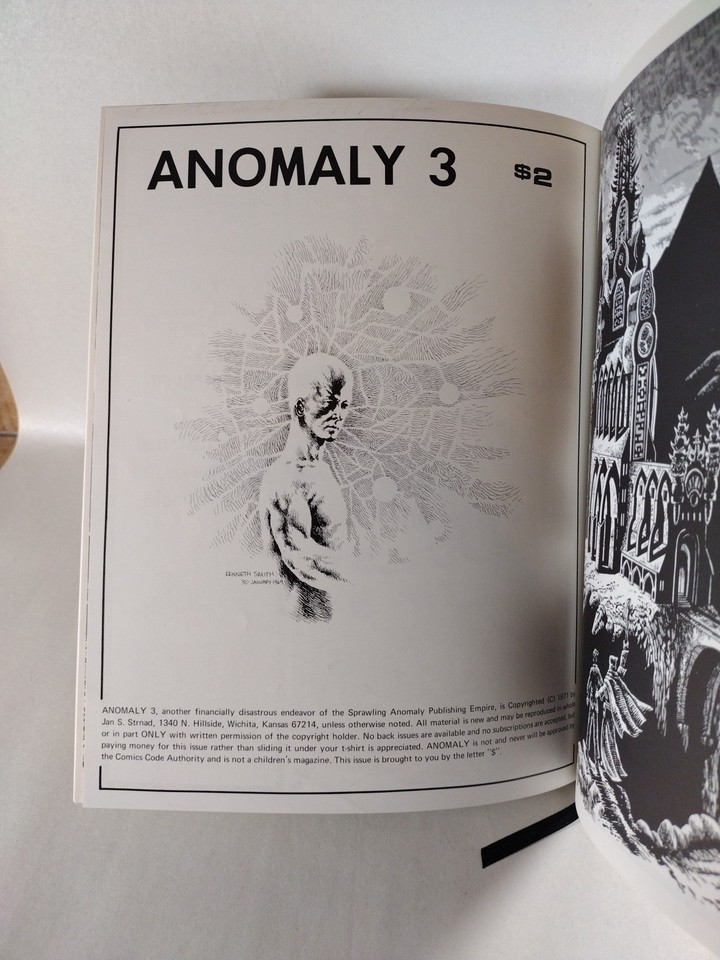 Anomaly 1969 Complete Comic Magazine Series #1-4 Custom Bound HC ARG ...