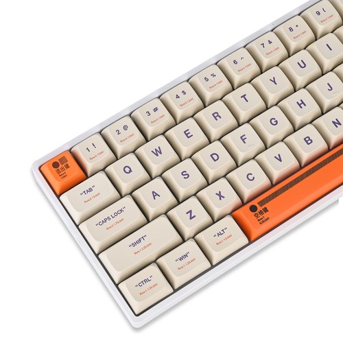 XDA Profile Keycaps Set 142-Key Retro Plastic Theme Cherry MX ...