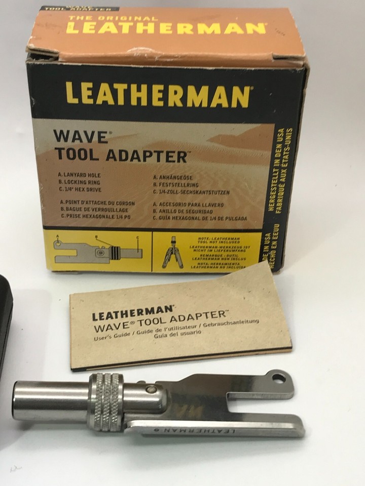 Leatherman Tool Adapter Original for Wave/Charge/Arc Box Tool Bits ...