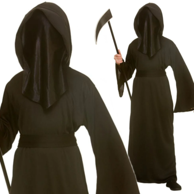 Faceless Grim Reaper Costume Buy Joker Halloween Light Up Faceless