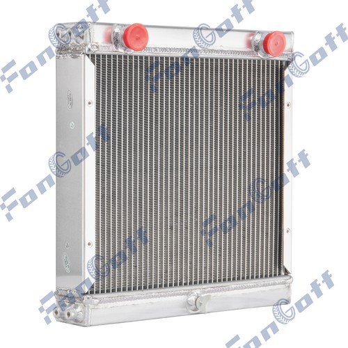 3 Row Aluminum Radiator Fit For Dragster Roadster Double Pass Heavy ...