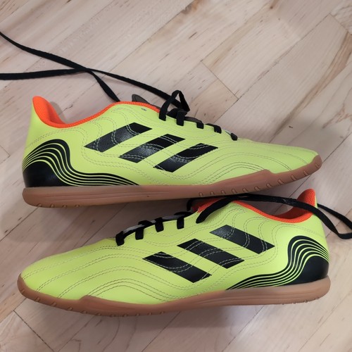 Adidas Adult Copa Sense.4 Indoor Soccer Shoe - Yellow / Black / Red, 8 ...