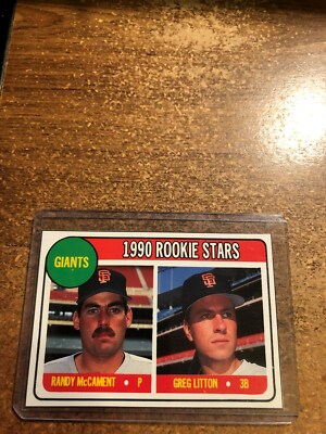 1990 Baseball Cards Magazine # 16 Rookie Stars Randy McCament & Greg ...