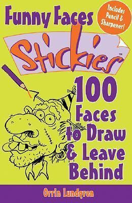 Funny Faces Stickies : 100 Faces to Draw and Leave Behind by Orrin ...