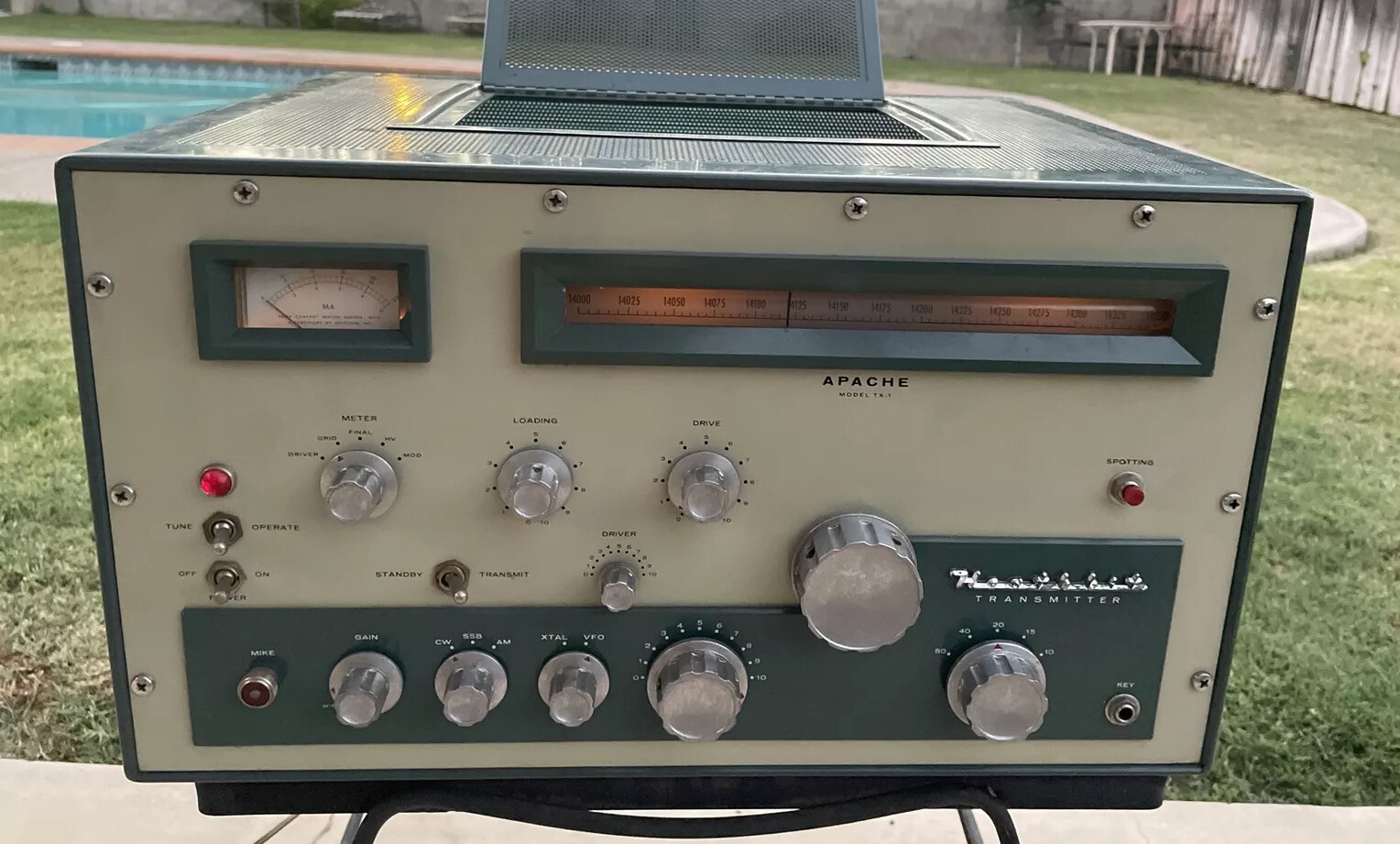 Vintage Heathkit TX-1 Apache Tube Ham Radio Transmitter | eBay