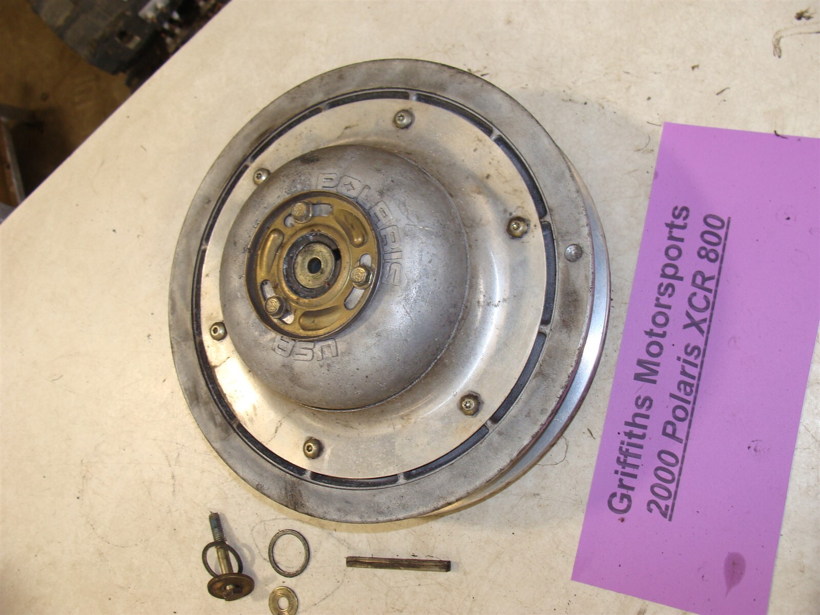 2000 POLARIS INDY XCR 800 gen 2 Triple secondary clutch driven sheave ...