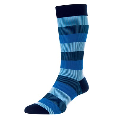 Pantherella Mens Stirling Cotton Navy Socks M | eBay