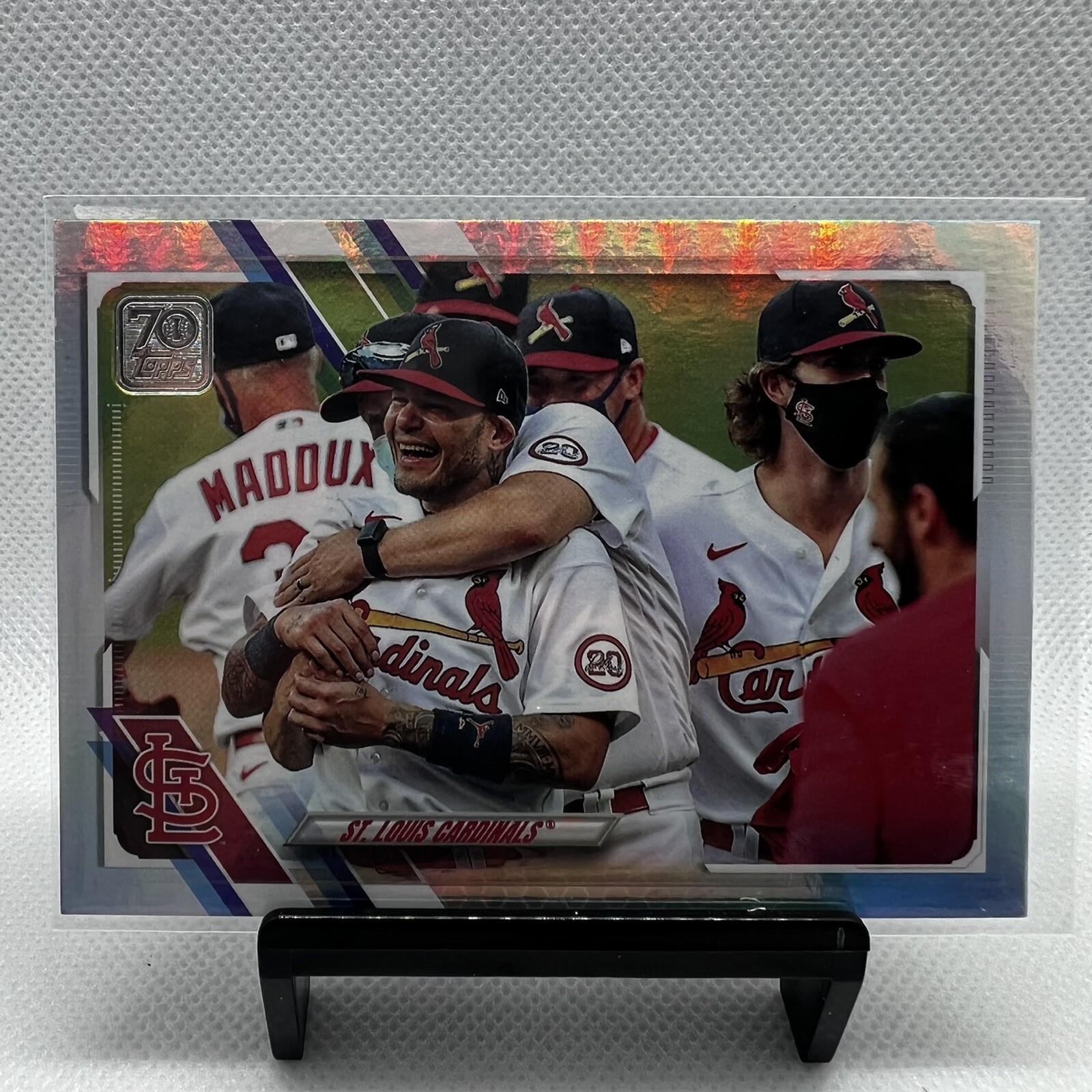 2021 Topps Series 2 Rainbow Foil St. Louis Cardinals #478 Rainbow ...