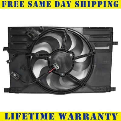 Radiator Condenser Fan Assembly For 2015-2018 Jeep Renegade 2.4L | eBay
