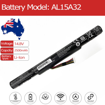 AL15A32 Battery for Acer Aspire E5-772G-31RC E5-573G-79HM E5-573G-C4VH ...