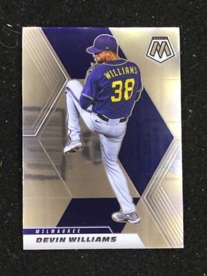2021 PANINI MOSAIC BASEBALL- DEVIN WILLIAMS #194 BREWERS | eBay