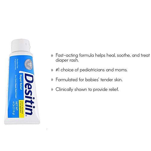 Desitin Daily Defense Baby Cream with Zinc Oxide to Treat, Relieve ...
