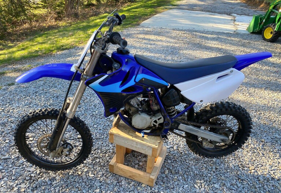 For Yamaha YZ85 2002-2014 Complete Plastics Kit Side Cover Fender Body ...