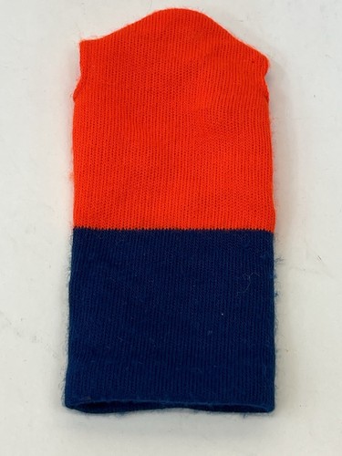 Vintage Mattel Mod Barbie Dress~ #1478 Shift into Knit Orange And Navy ...