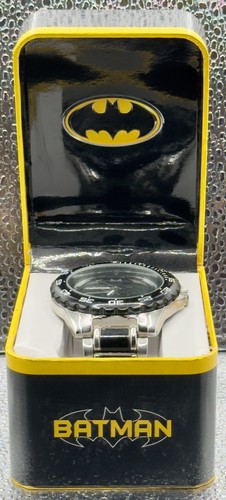 🔥Accutime S15 DC BATMAN Collectible Stainless Steel Watch In Box🔥 | eBay