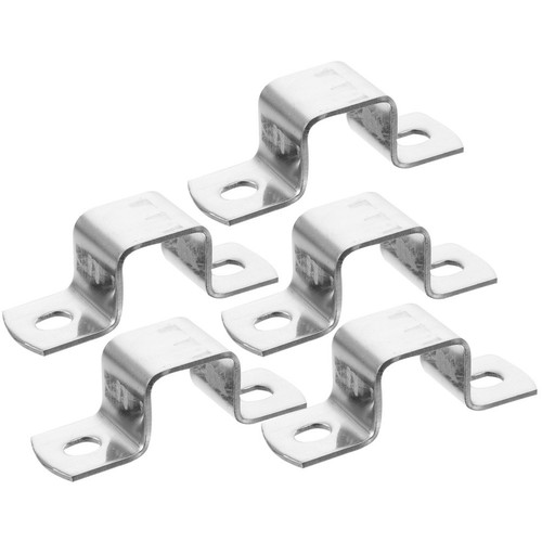6pcs Clamps 304 Stainless Steel U Brackets Heavy Duty Tube Strap Fixing ...