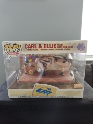 Funko Pop Pixar 's Up Carl and Ellie with Balloon Cart Box Lunch Ex W ...