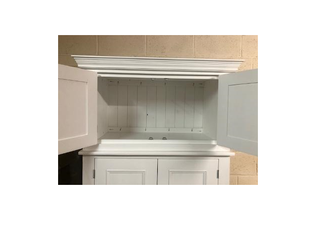 RUTLAND PAINTED HIDEAWAY COMPUTER CUPBOARD- BESPOKE AVAILABLE- F&B ...