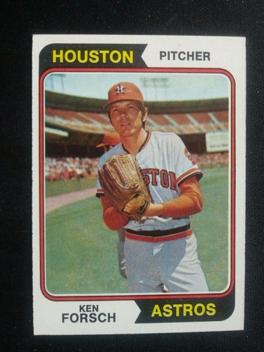 1974 Topps Baseball Card # 91 Ken Forsch - Houston Astros | eBay