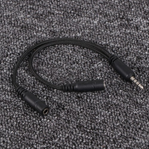 Pc Headset Splitter Cable Splitter Cable Headset Audio Mic Splitter | eBay