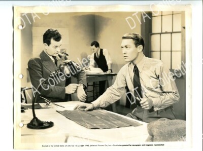 ENEMY AGENT-1940-8X10 PROMO STILL-RICHARD CROMWELL-ROBERT ARMSTRONG ...