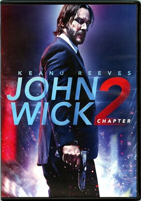 John Wick: Chapter 2 (DVD, 2017) Keanu Reeves, Laurence Fishburne ...