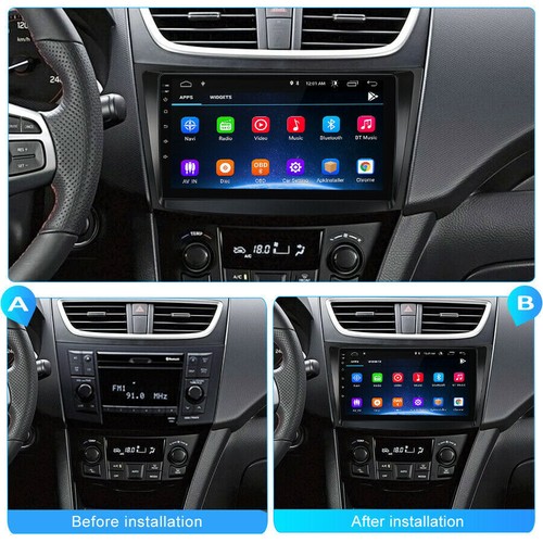 9"For Suzuki Swift 2011-2017 Android Car Stereo Radio GPS Navi Carplay ...