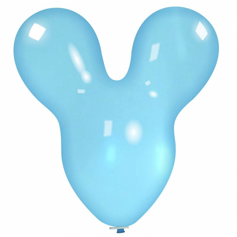 CATTEX 30" Mouse Shaped Latex Balloon, Crystal & Standard Colors ...