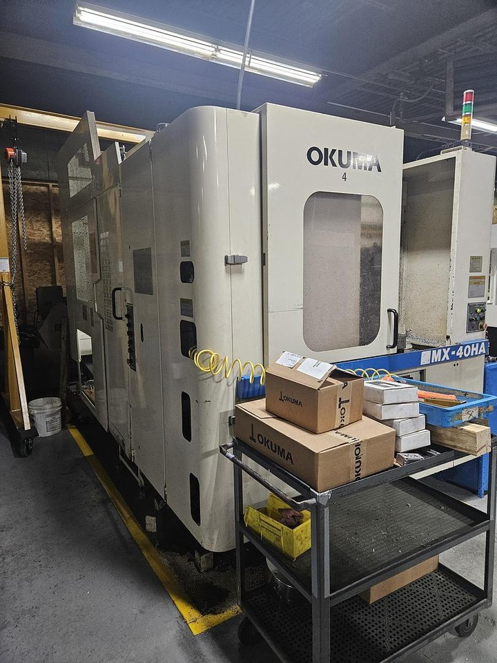 Okuma MX-40HA Horizontal CNC Milling Machine w Pallet Changer... needs ...