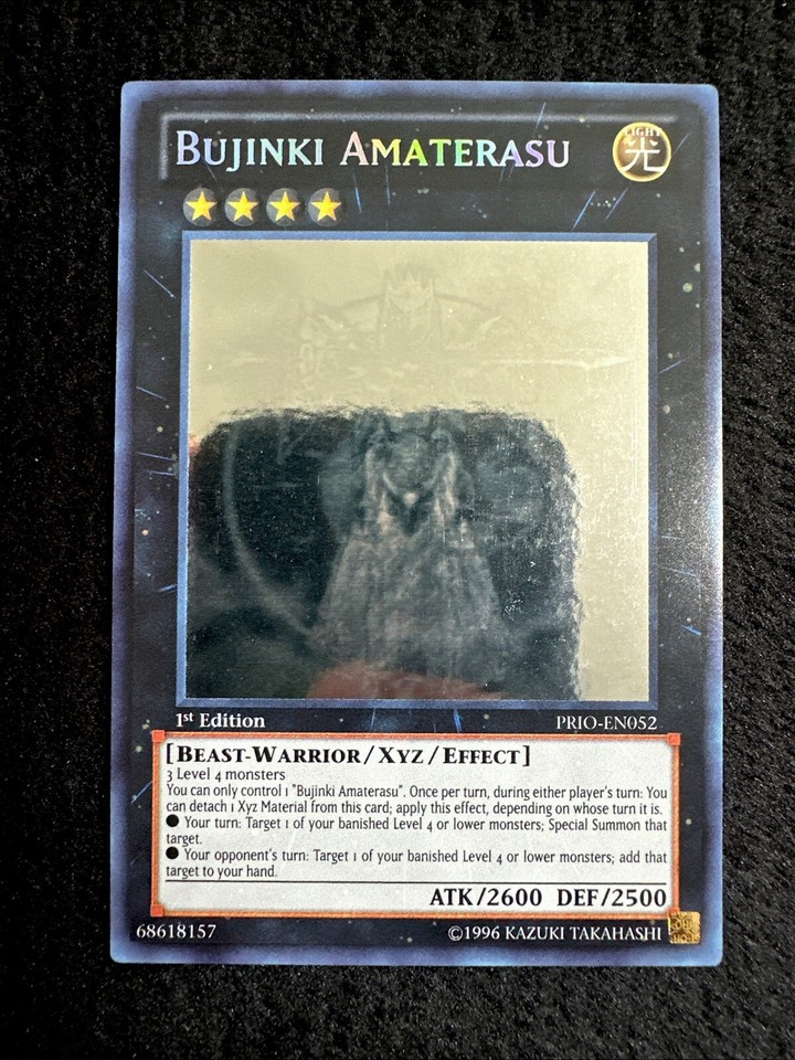 🔥YUGIOH • BUJINKI AMATERASU • GHOST RARE • 1st EDITION • PRIO-EN052 • NM🔥 | eBay