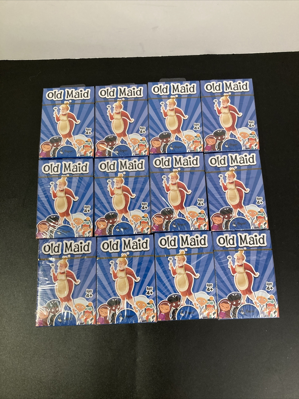 12x OLD MAID CARD GAME REGAL TOYS BRAND NEW SEALED DECKS 80486002606 | eBay