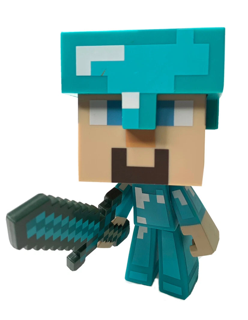 Steve Minecraft With Diamond Sword