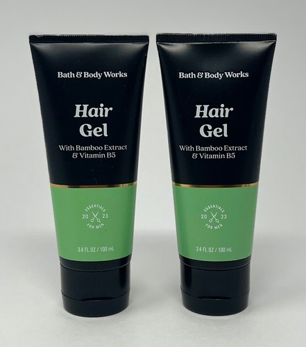 2 BATH & BODY WORKS HAIR GEL BAMBOO EXTRACT VITAMIN B5 STYLING 3.4 OZ ...