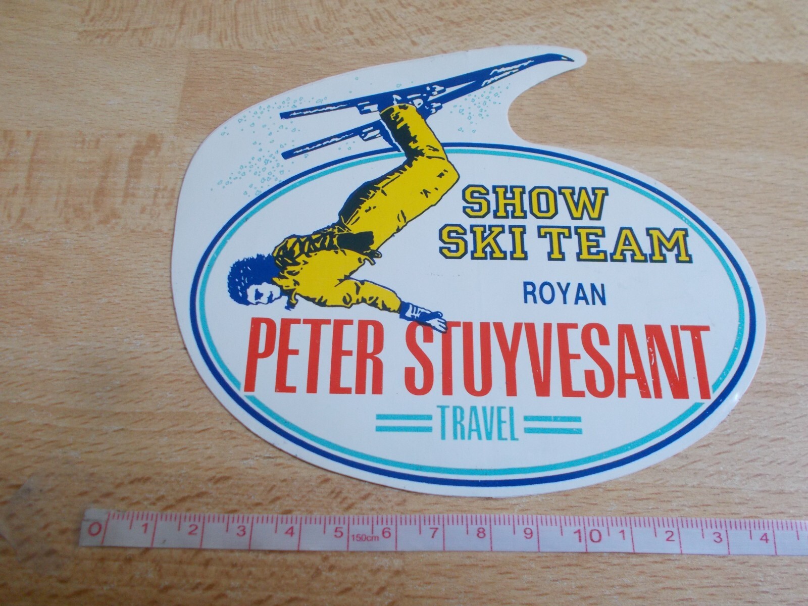 Sticker Peter Stuyvesant Travel - Show Ski Team Royan | eBay UK