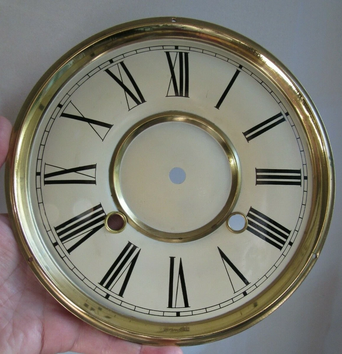 Antique Clock Face With Hands