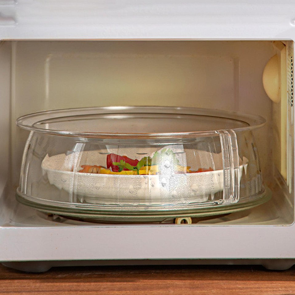 Microwave Food Cover Heat Resistant Microwave Splatter Guards Microwave ...
