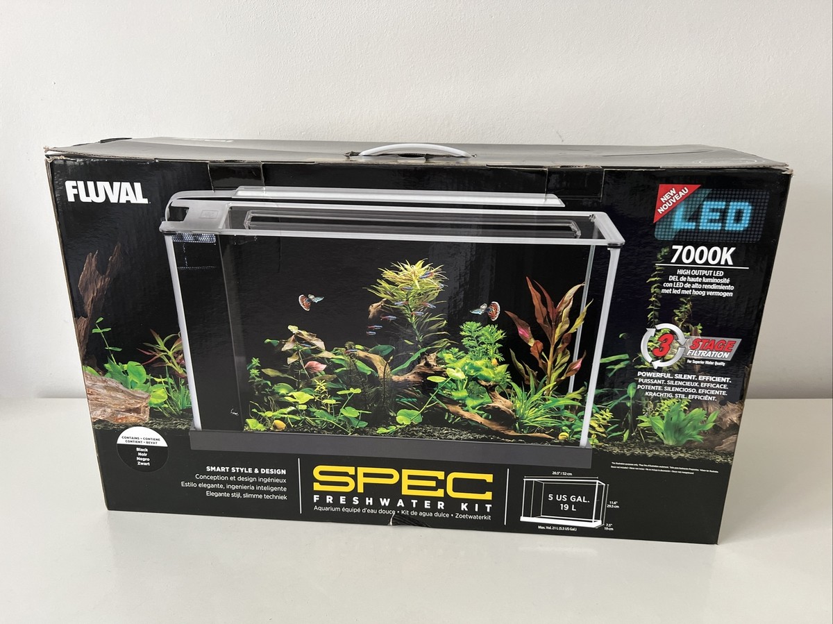 Pecera Fluval Aqua Culture Deluxe Home Aquarium Kit, 29 Gallon, 1