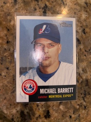 2002 Topps Heritage #388 Expos Michael Barrett Baseball Card | eBay