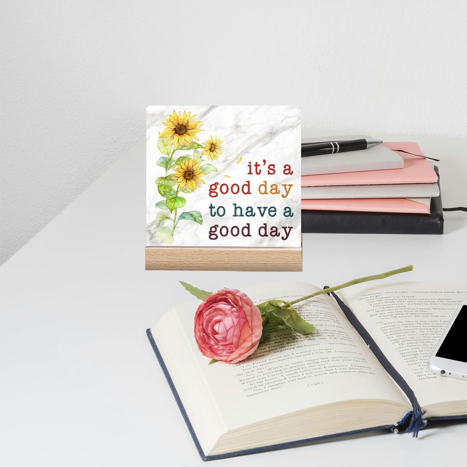 Office Motivational Desk Decor Inspirational Quotes Office Sign ...